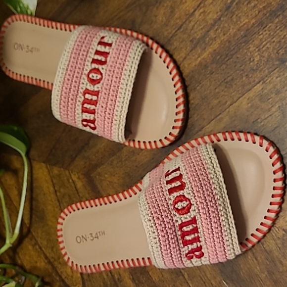 ON 34th | Shoes | On 34th Madelyn Slide Sandals | Poshmark